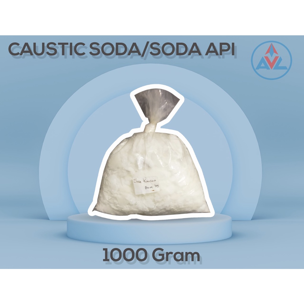Jual NAOH / CAUSTIC SODA / SODA API ANTI SUMBAT - 1000 GRAM | Shopee ...