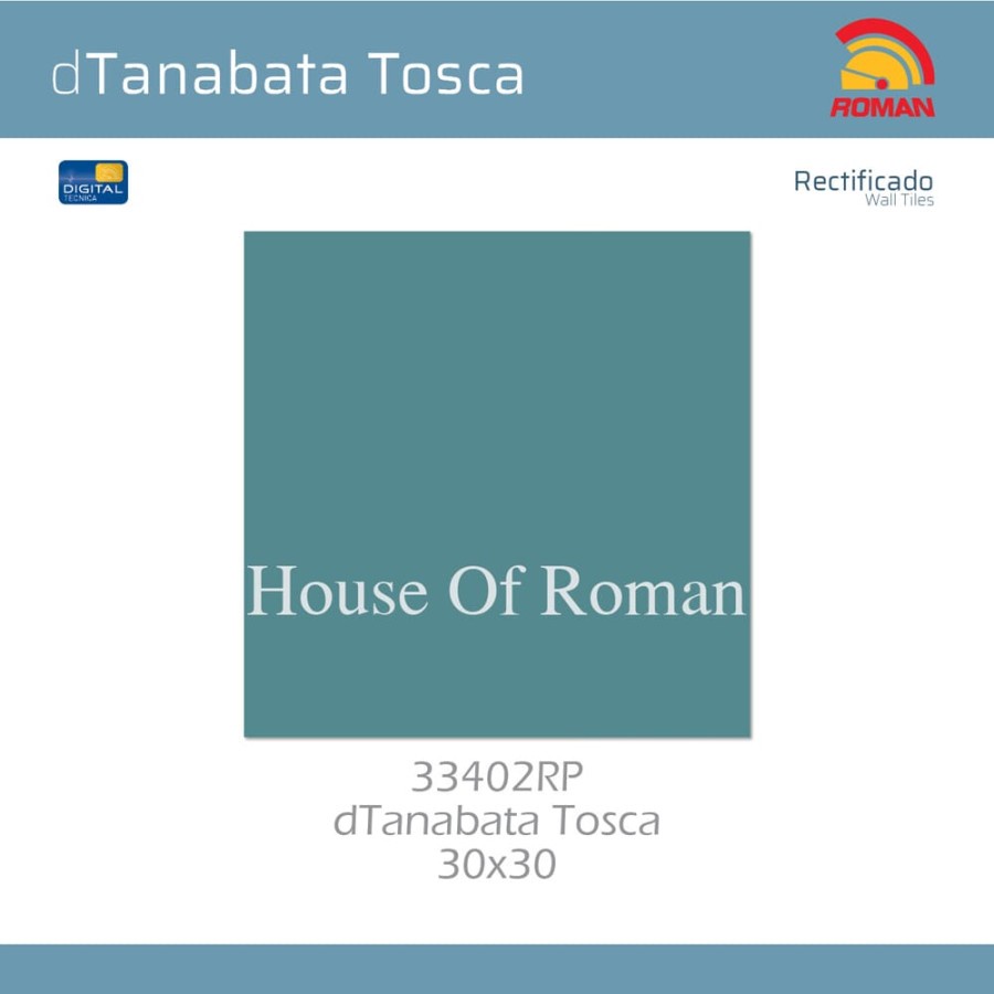 Jual ROMAN KERAMIK DTANABATA TOSCA 30X30RMF 33402RP (ROMAN HOUSE OF ...