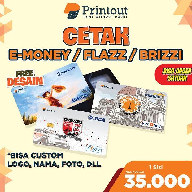 Jual izj03 CUSTOM EMONEY MANDIRI / FLAZZ BCA /BRIZZI/ ETOLL CUSTOM ID ...