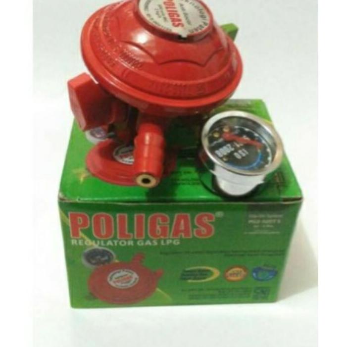 Jual REGULATOR POLIGAS METER DOUBLELOCK | Shopee Indonesia