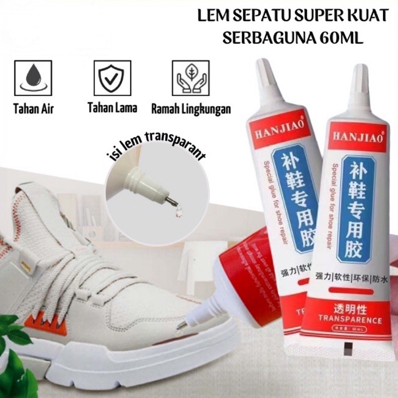 Jual Lem Perekat Sepatu Tahan Air / Lem Sepatu Super Kuat Cairan ...