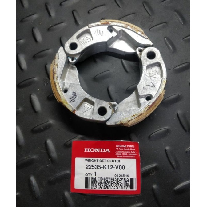 Jual 22535-K12-V00 HGP AHM 100% ORIGINAL KAMPAS GANDA WEIGHT SET CLUTCH ...
