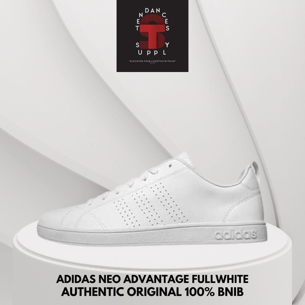 Jual Sepatu adidas 100%Original BNIB- Adidas Neo Advantage Full White | Shopee Indonesia
