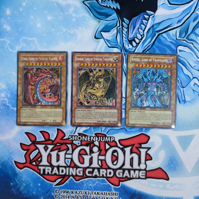 Jual yugioh paket sacred beast uria hamon raviel CT03 secret rare ...