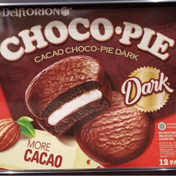 Jual Delfi orion choco pie dark 360gr | Shopee Indonesia Jual Delfi orion choco pie dark 360gr | Shopee Indonesia