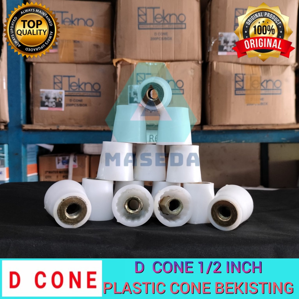 Jual PLASTIC CONE TIE BEKISTING (PLASTIK DCONE 1/2 INCH) | Shopee Indonesia