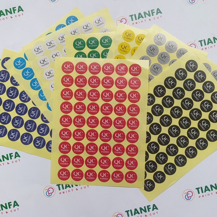 Jual STIKER QC PASSED 1,5 CM | Shopee Indonesia