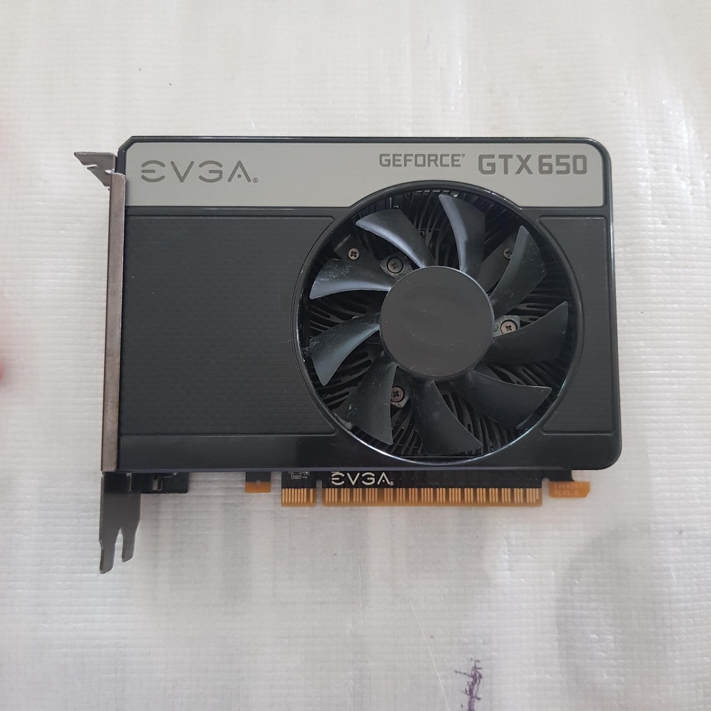 Jual EVGA GeForce GTX 650 GTX650 1GB GDDR5 128 bit Minus Tak Tampil ...