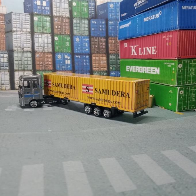 Jual Diecast truck Container Samudera - Truk Kontainer ---MURAH ...