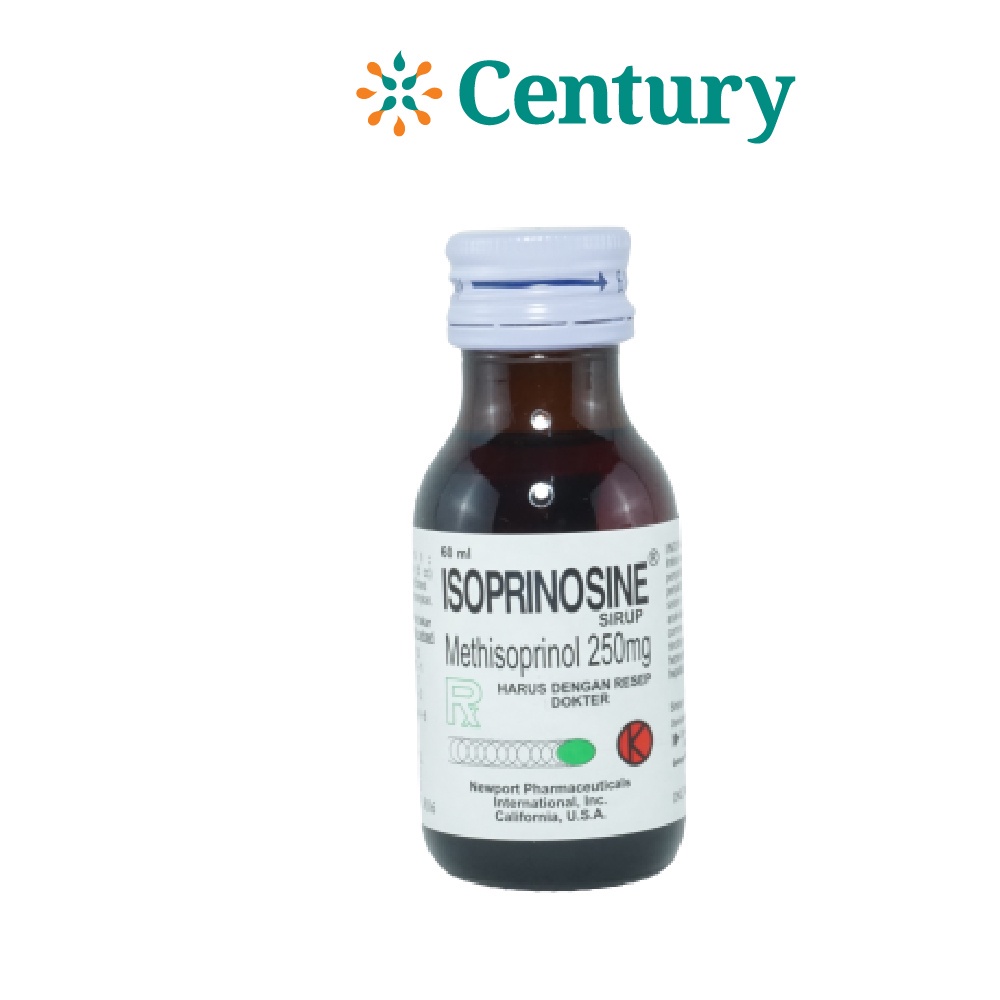 Jual ISOPRINOSIN 250 MG SYRUP 60 ML/METHISOPRINOL/ANTI VIRUS | Shopee ...