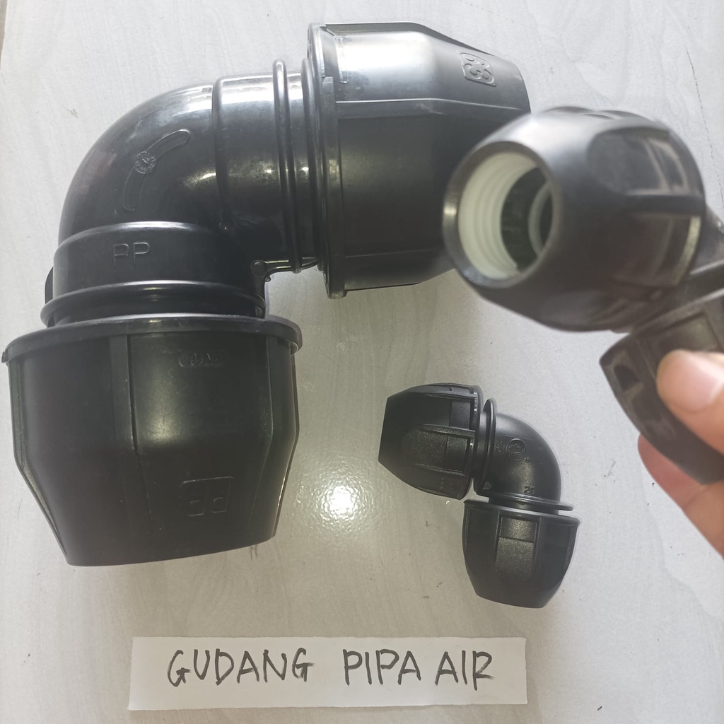 Jual ELBOW HDPE 1 INCH / EQUAL ELBOW 32MM X 32MM | Shopee Indonesia