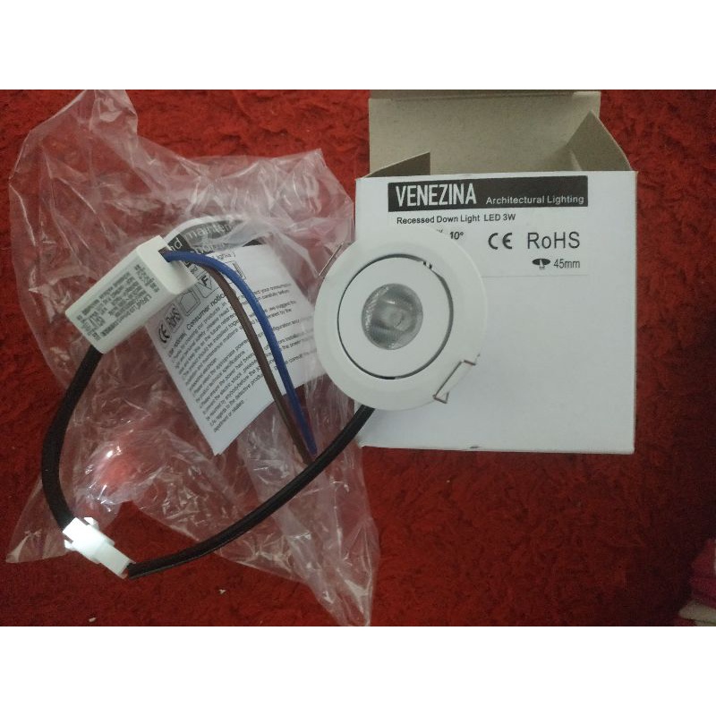 Jual lampu Downlight Venezina R6017 3watt | Shopee Indonesia