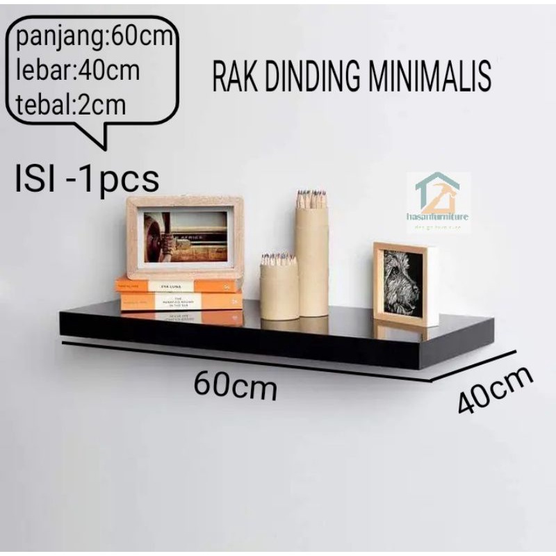 Jual rak dinding minimalis size 60x40cm,rak dinding minimalis rak ...