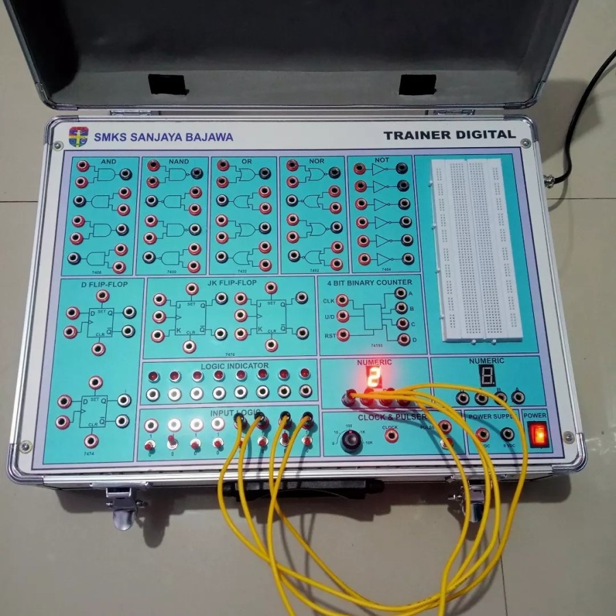 Jual Digital Circuit Training Kit - Trainer Praktikum Teknik Digital ...