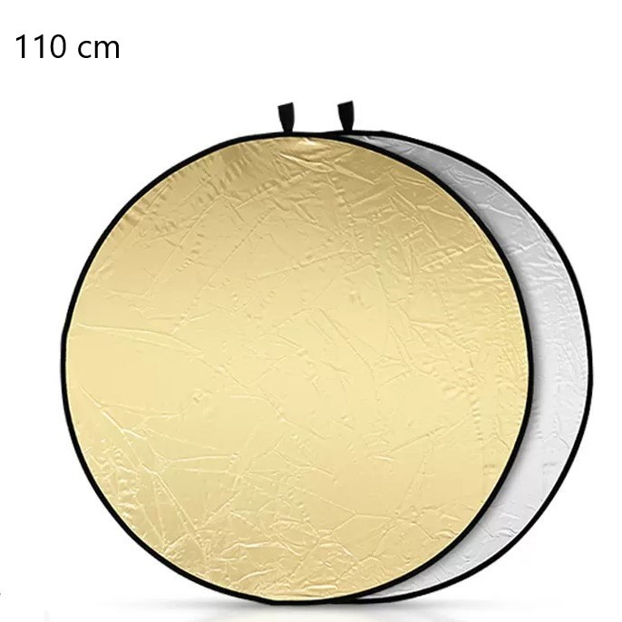 Jual Reflektor Reflector Cahaya Foto Studio Fotografi 2 in 1 Gold ...