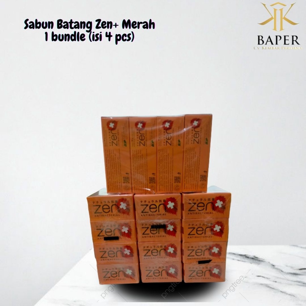 Jual Sabun Batangan Zen Bundle (isi 4 pcs) / Sabun Batang Murah / Sabun ...
