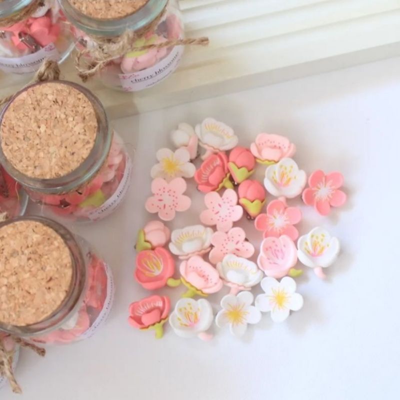 Jual Clay Bunga Flower Daisy Sunflower Tulip Mahkota Sepatu Mawar ...