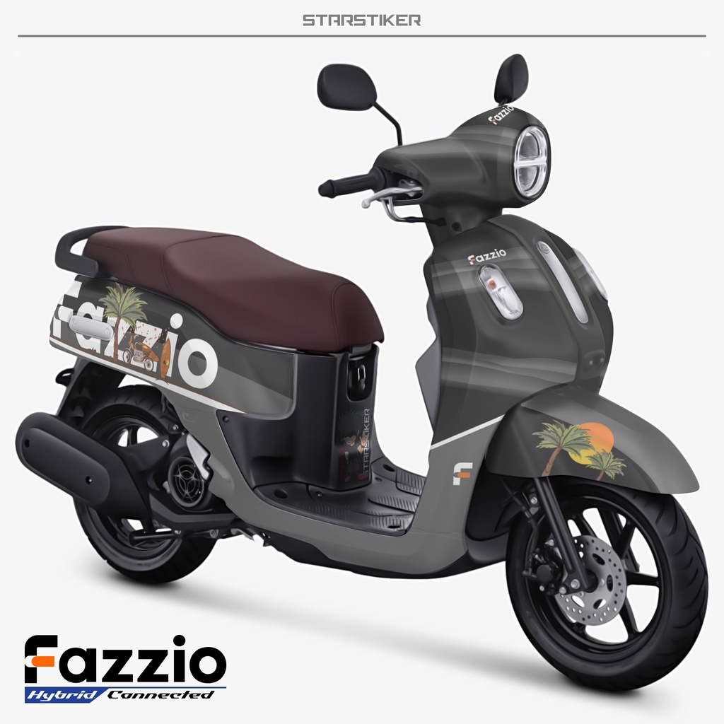 Jual DF1 / DECAL FULLBODY YAMAHA FAZZIO / NEW / VIBES / LIMITED EDITION ...
