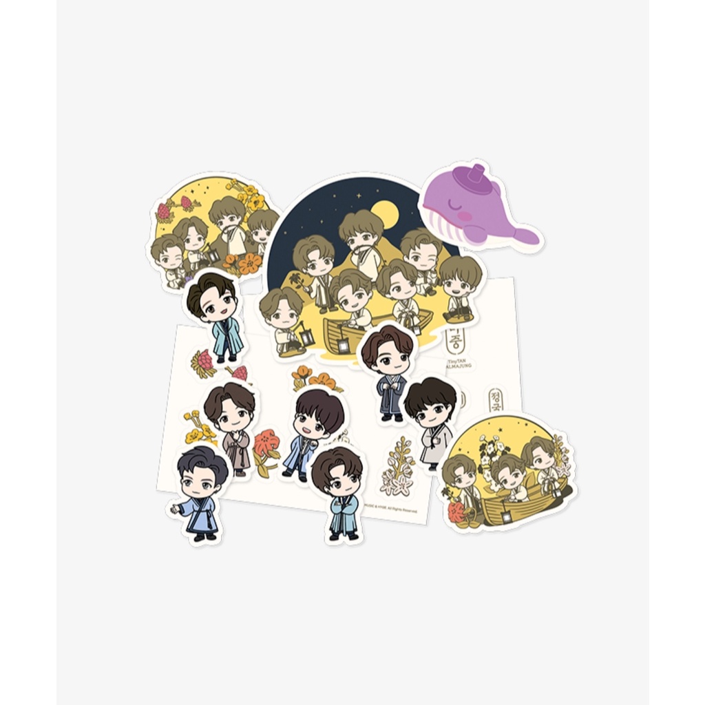 Jual BTS STICKER SET TINYTAN DALMAJUNG | Shopee Indonesia
