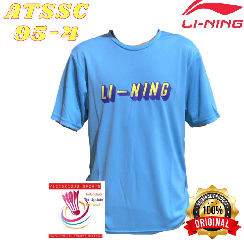 Jual BAJU LINING BADMINTON BULUTANGKIS LINING ATSSC95-4 ATSSC 95-4 ...