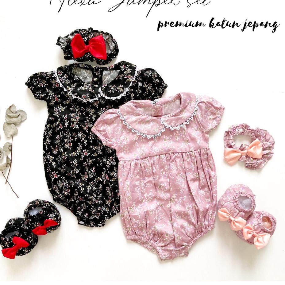 Jual ALEXA Bandana Sepatu Setelan Rok Bunga Pergi Lucu Fashion Anak ...