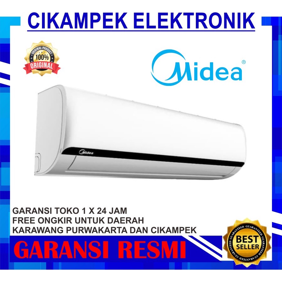 Jual AC MIDEA STANDARD 1/2 PK MSFC-05CRN1 | Shopee Indonesia