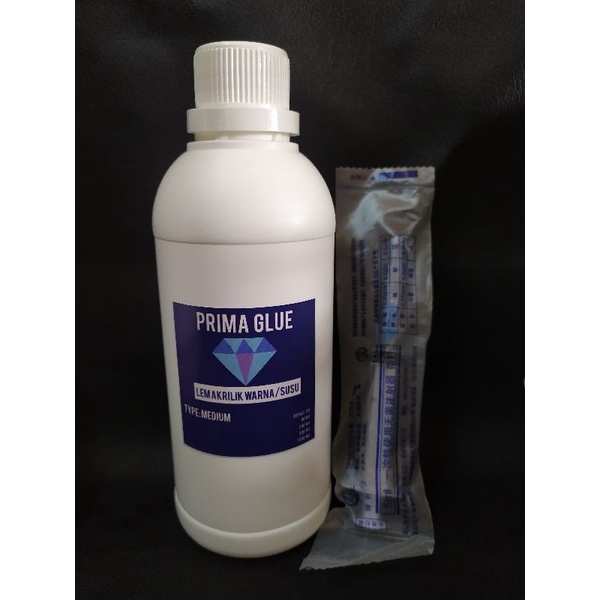 Jual lem akrilik medium 500ml | Shopee Indonesia