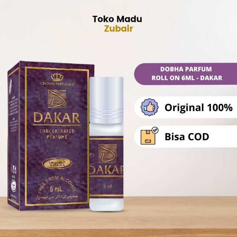 Jual Dobha Parfum Dakar Roll On 6ML Perfume Pria (Men) | Shopee Indonesia