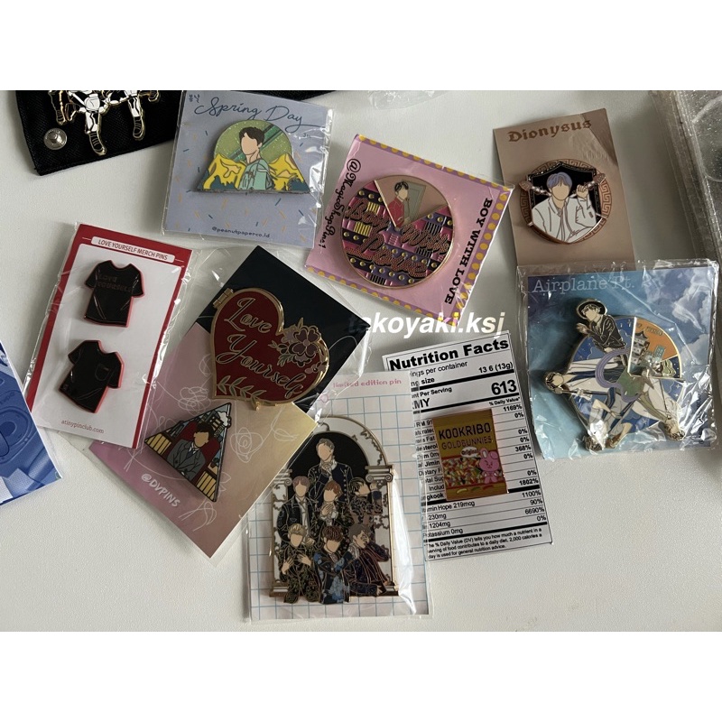 Jual BTS enamel pin (new pins avail) | Shopee Indonesia