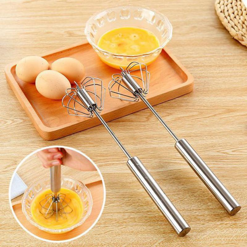 Jual Kocokan Hand Mixer Otomatis (Manual)Stainless Steel Kocokan ...