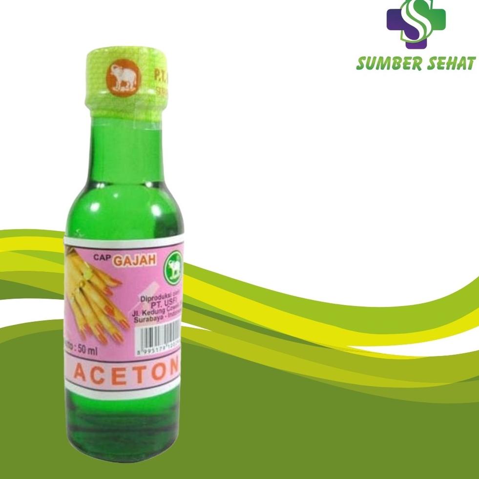 Jual PROMO E96 ACETON 50 ML CAP GAJAH .,.,. | Shopee Indonesia
