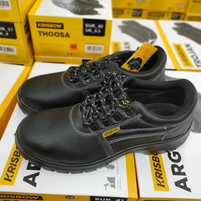Jual Safety Sepatu Pengaman Krisbow Safety Shoes Arrow 4 Inch Sepatu ...