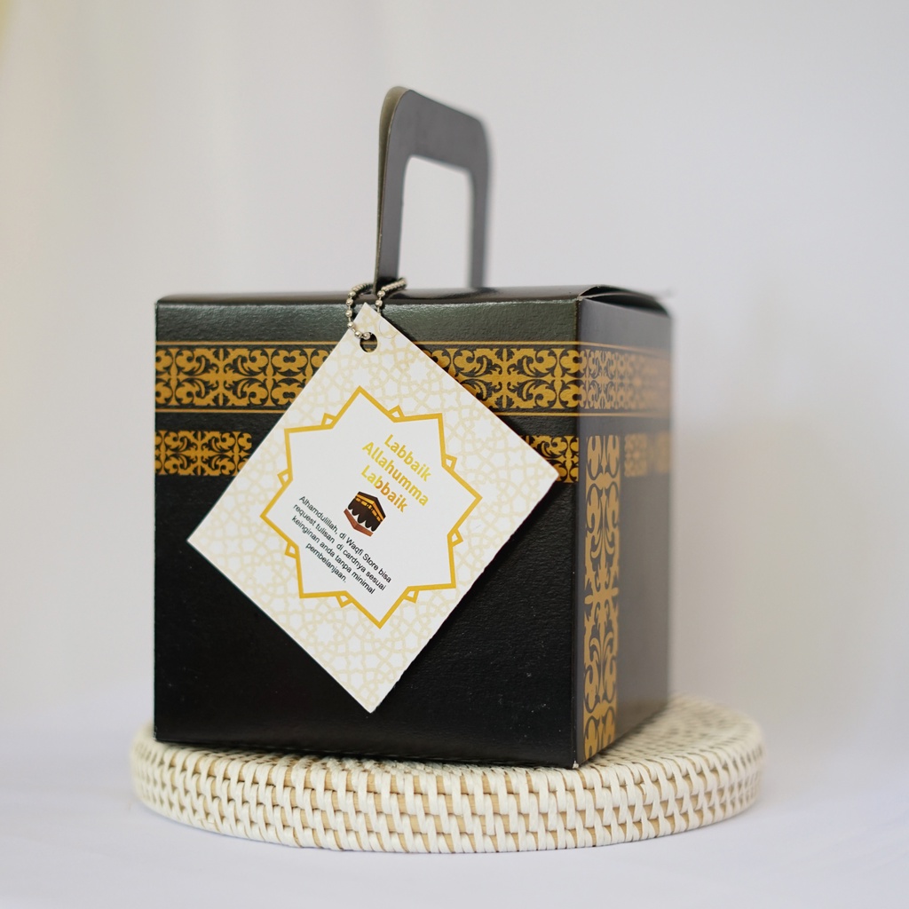 Jual BOX KABAH by Waqfi Store. Kemasan Souvenir Islami Unik, Tidak ...