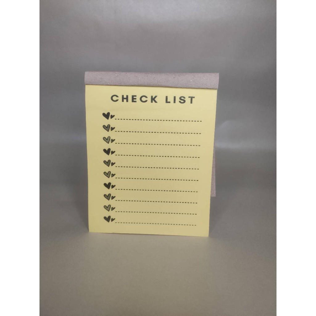 Jual Buku MEMO/ TO DO LIST / CHECKLIST / PLAN TO DO Kecil Kertas HVS ...