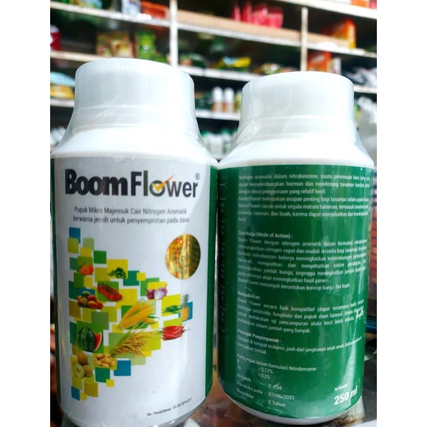 Jual Boom Flower pupuk micro cair majemuk tanaman 250ml | Shopee Indonesia