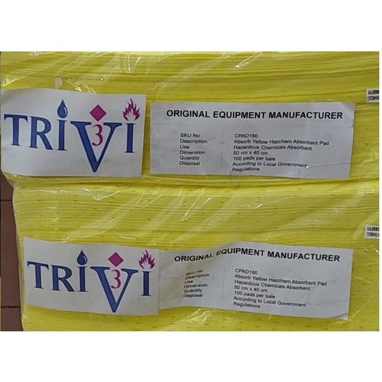 Jual tisu pembersih kimia asam basa,chemical absorbent pad bale ...