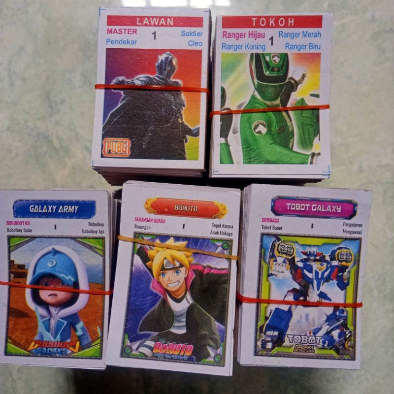 Jual KARTU KWARTET/ KARTU MAINAN/ KARTU WAYANG 320 lbr | Shopee Indonesia