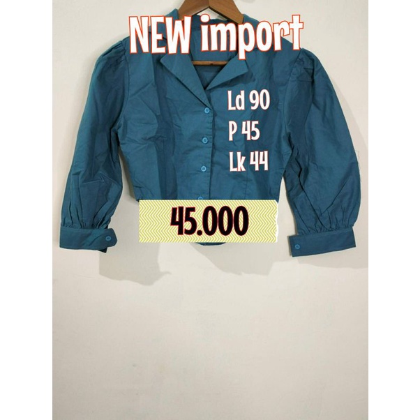 Jual Croptop import ala korea | Shopee Indonesia