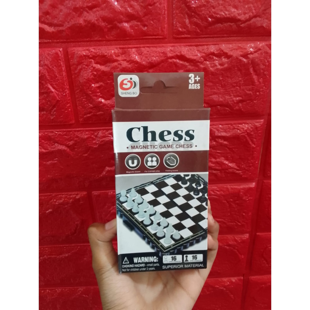 Jual Pocket Size Chess / Papan permainan Catur Saku | Shopee Indonesia
