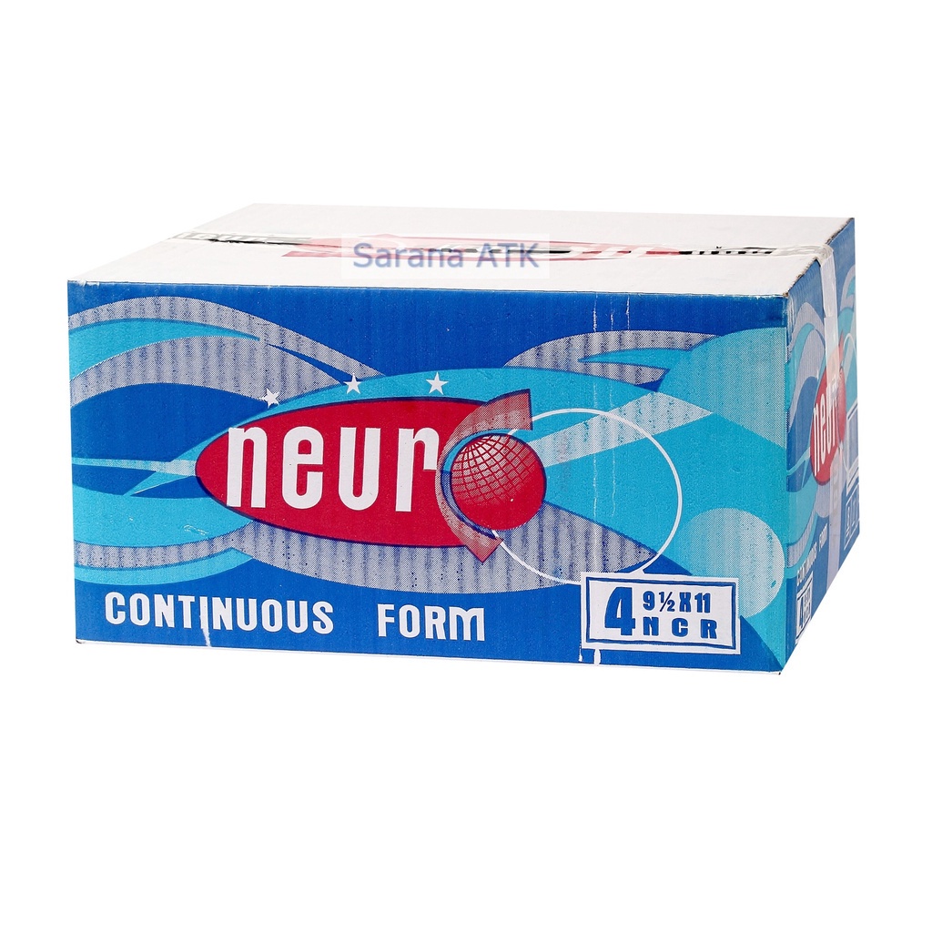 Jual Neuro - Continous Form 9 - 1 / 2 x 11 4 Ply [ K4 ] NCR - Box ...
