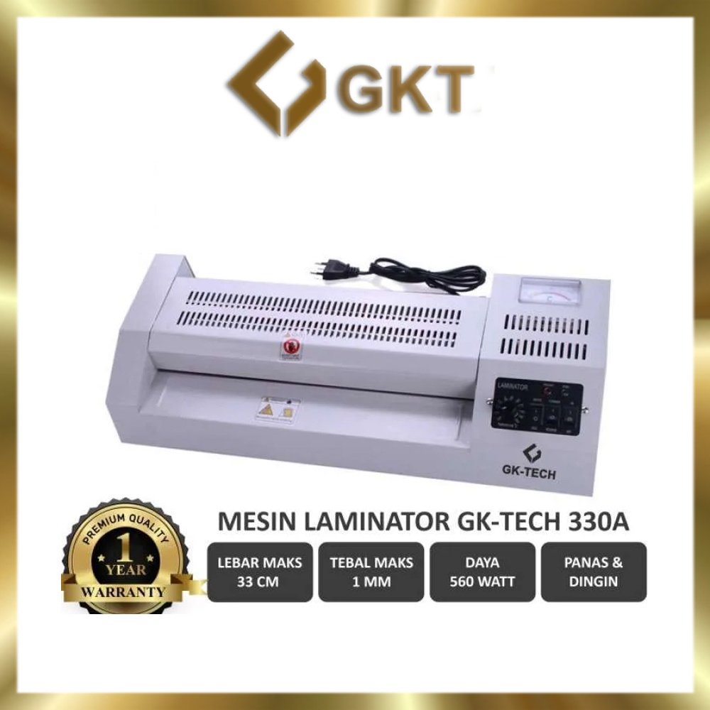 Jual Mesin Laminating A3 330mm Laminator GKT 330A | Shopee Indonesia