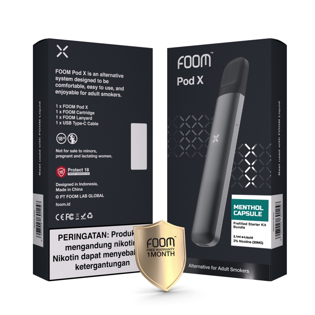 Jual FOOM POD X - Space Gray | Shopee Indonesia