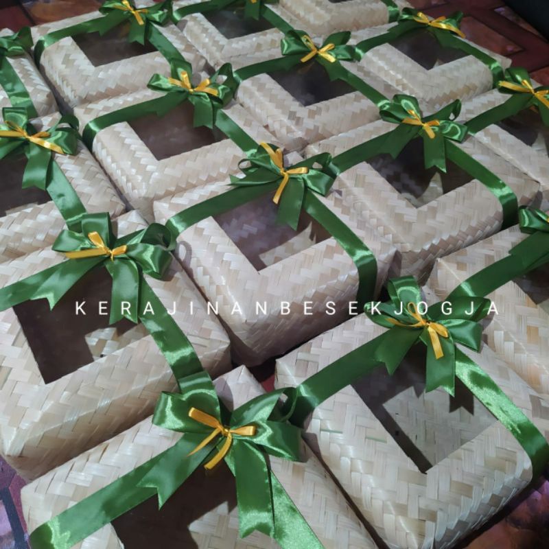 Jual BESEK MPS NATURAL 22X22 besek mika besek pita besek jogja besek ...