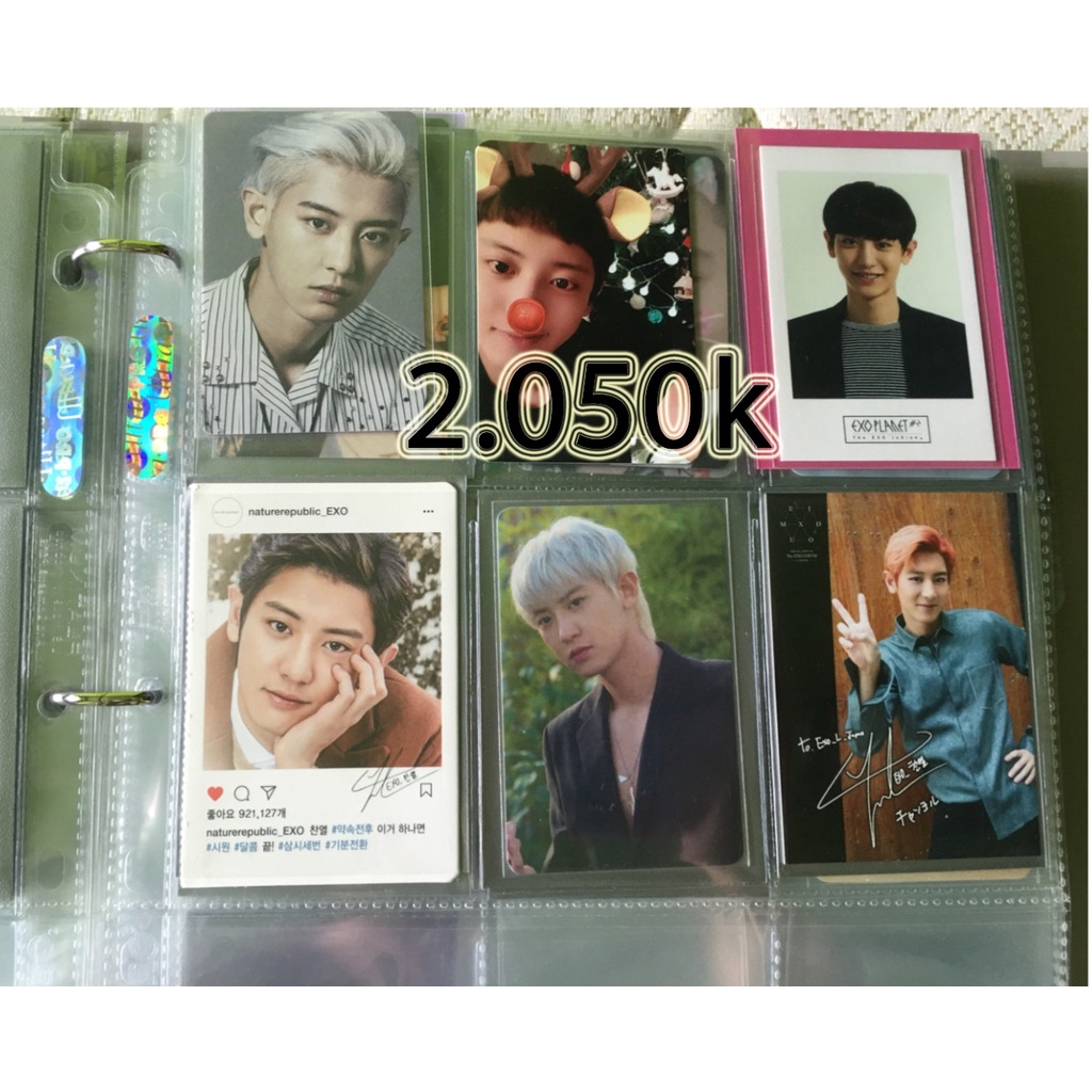 Jual EXO CHANYEOL PHOTOCARD PC ALBUM BIRD D-ICON MAGAZINE KTOWN4U WHAT ...