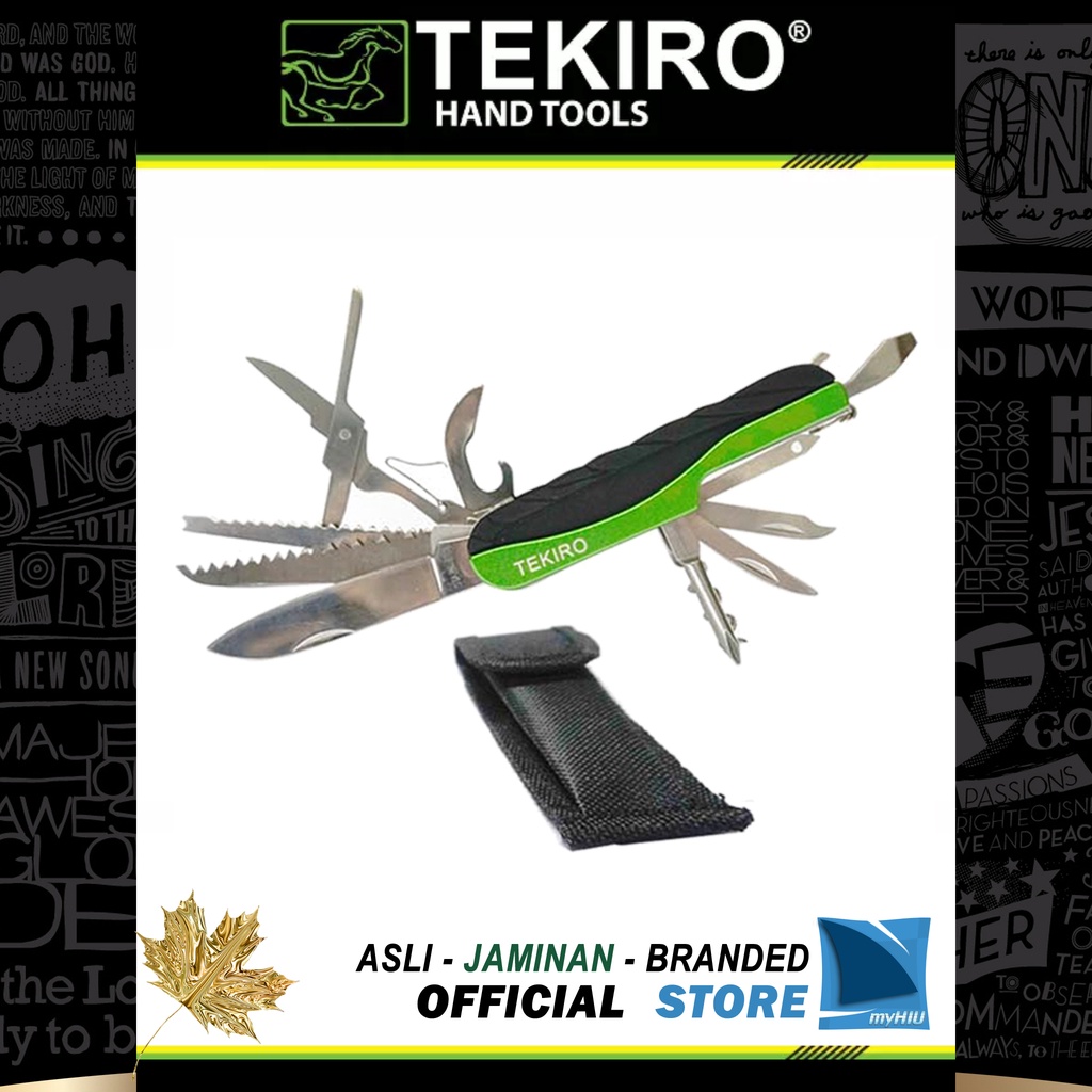 Jual Pisau 15 Fungsi Stainless Steel Lipat Simpan Saku Kantong ...