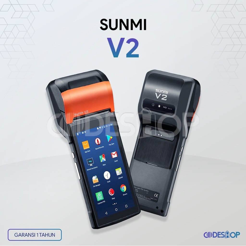 Jual Mesin Kasir Android Sunmi V2 All in One POS System | Shopee Indonesia