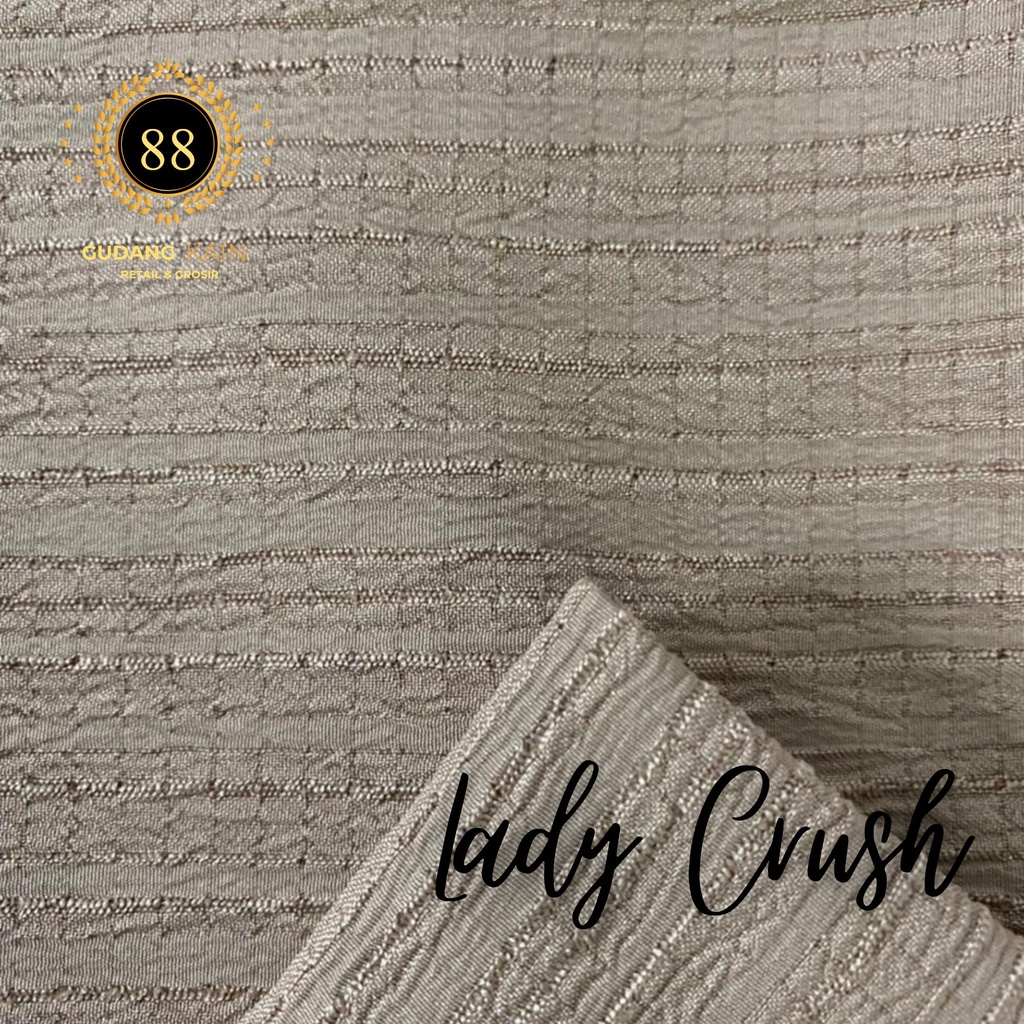 Jual Kain Lady Crush Crinkle Premium Roll (60 Yards) | Shopee Indonesia
