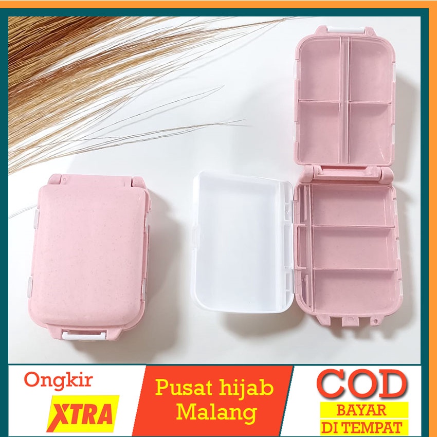 Jual Kotak Jarum Pentul Unik / Travel Kit Hijab / Compact Hijab Kit ...