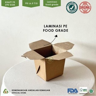 Jual PAPER RICE BOX / FOOD PAIL / RICE BOX PAPER / FOOD PACKAGING ...