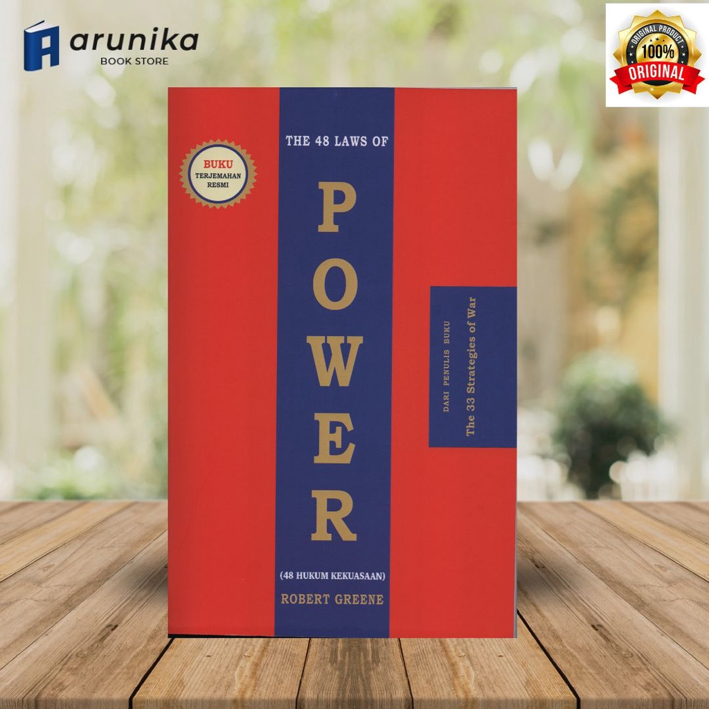 Jual Buku The 48 Laws of Power (48 Hukum Kekuasaan ) - Robert Greene ...